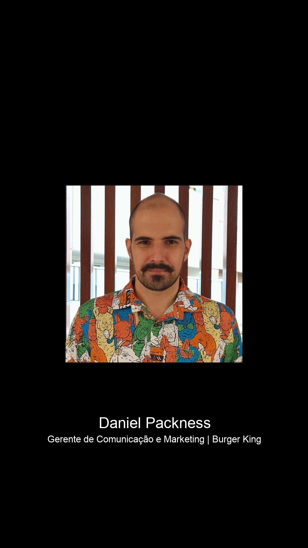 Palestrante - Daniel Packness