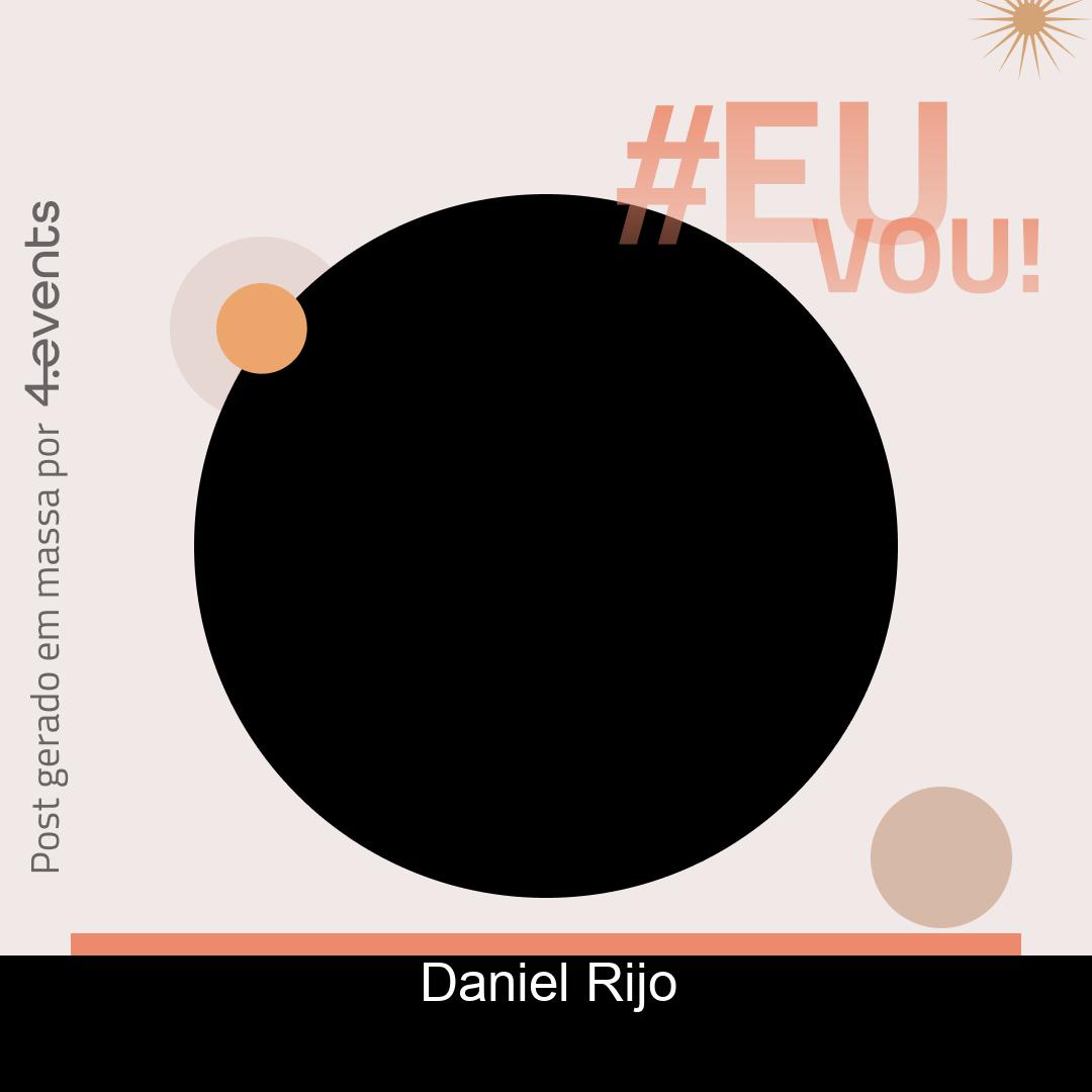 Palestrante - Daniel Rijo