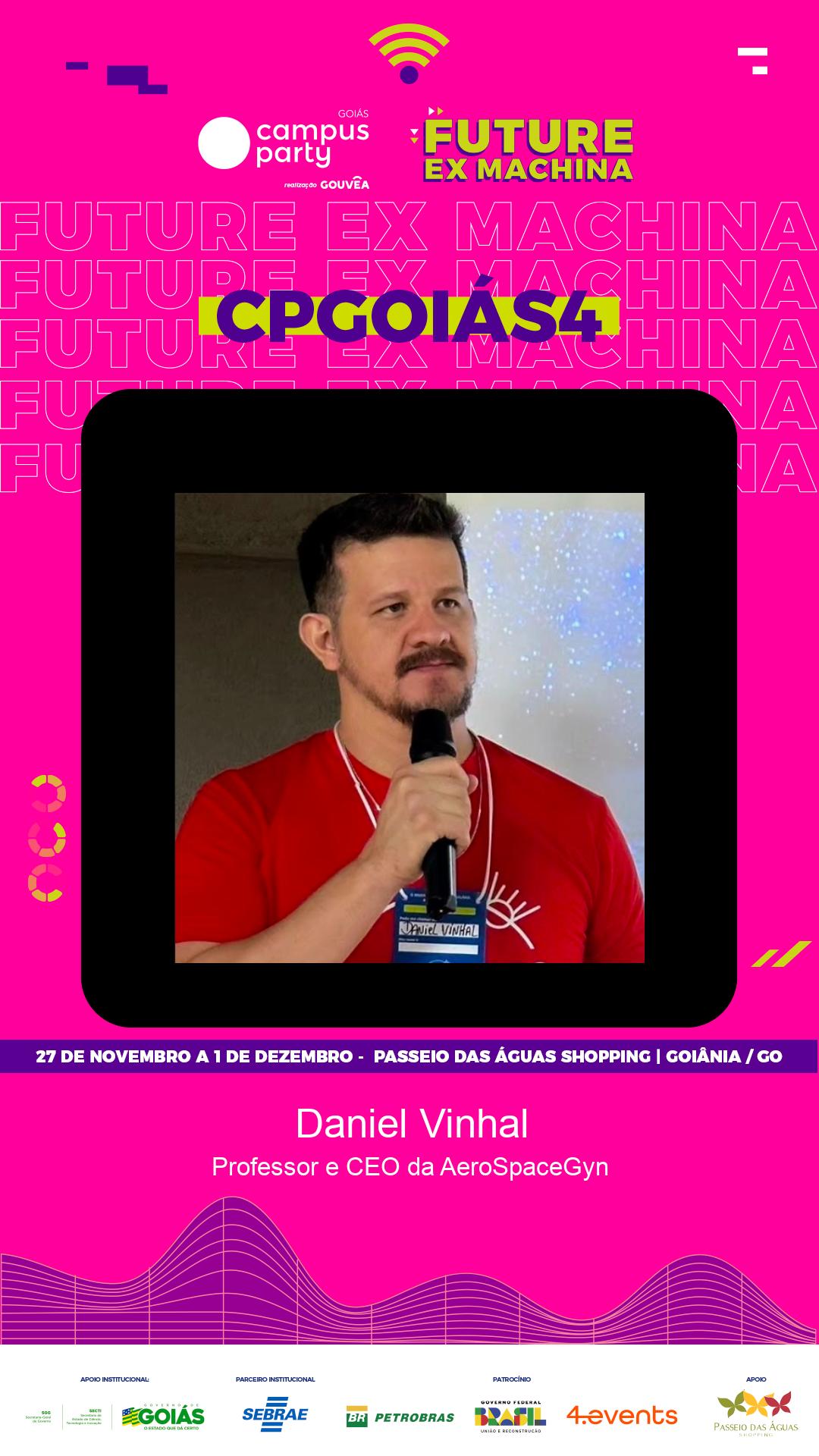 Palestrante - Daniel Vinhal