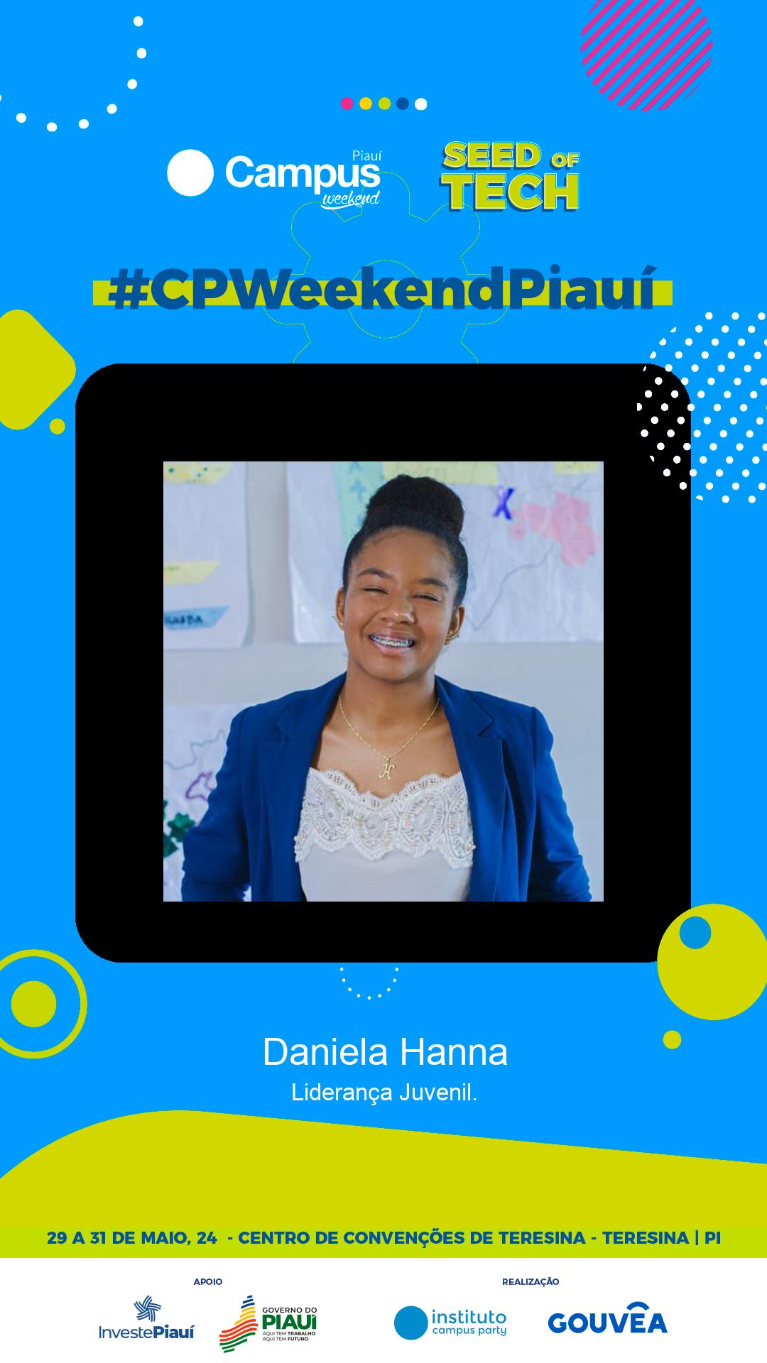 Palestrante - Daniela Hanna