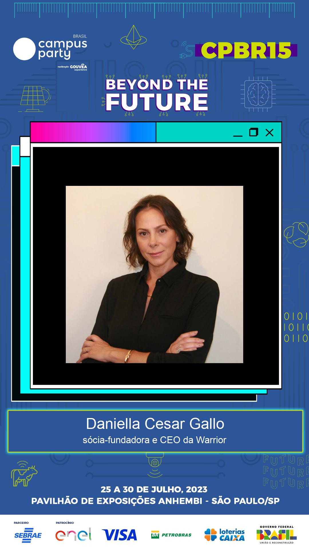 Palestrante - Daniella Cesar Gallo