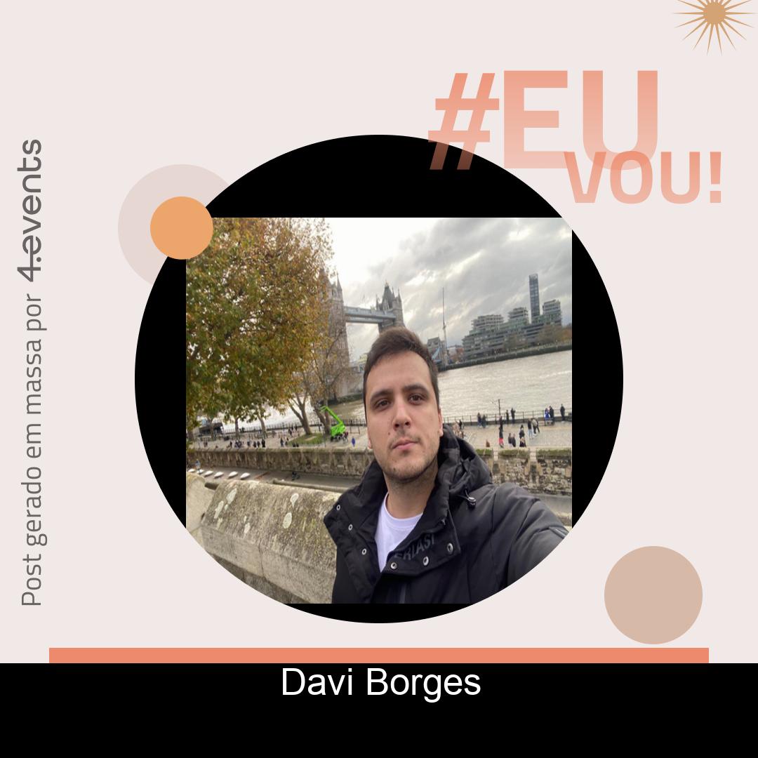 Palestrante - Davi Borges