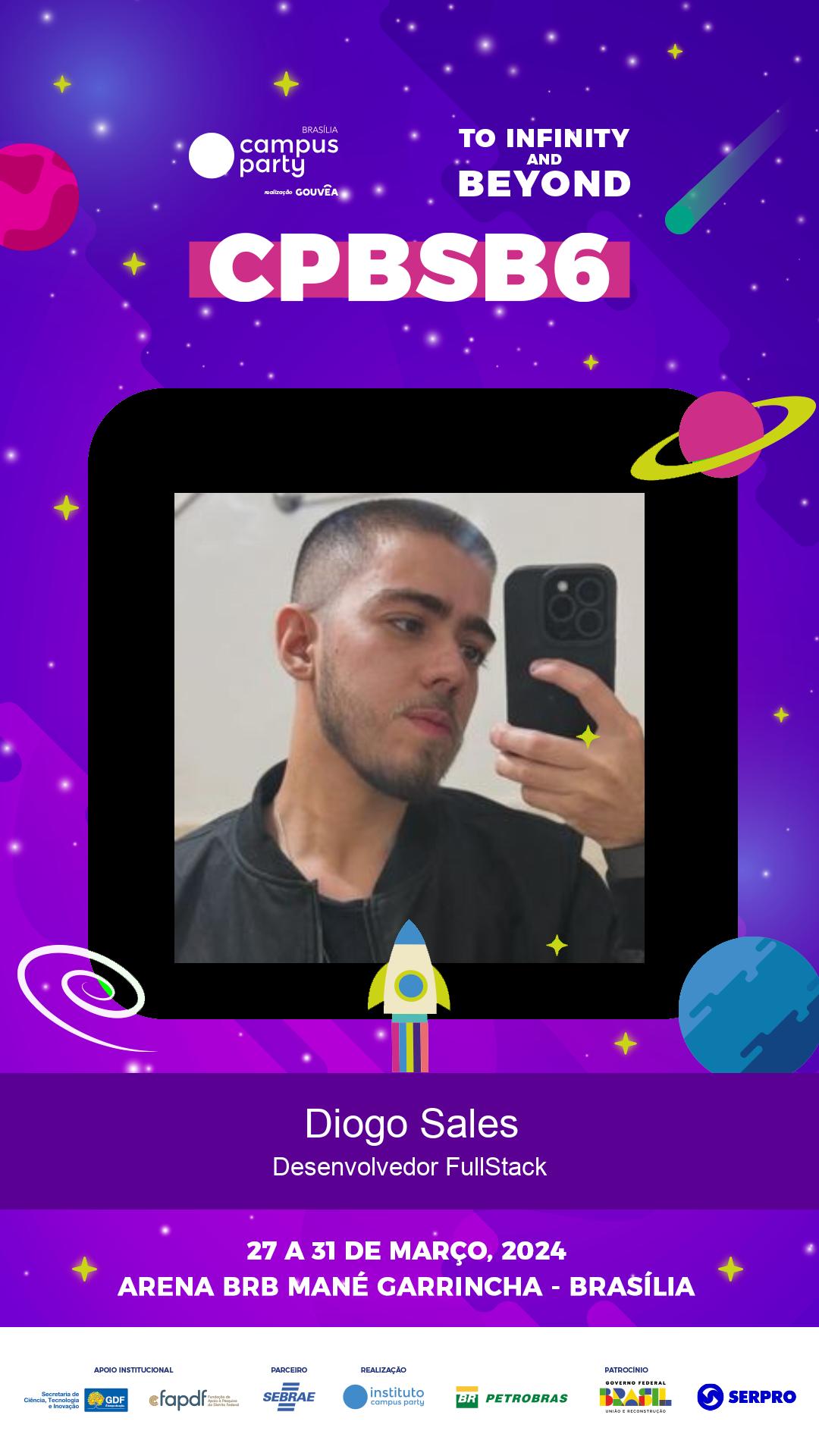 Palestrante - Diogo Sales