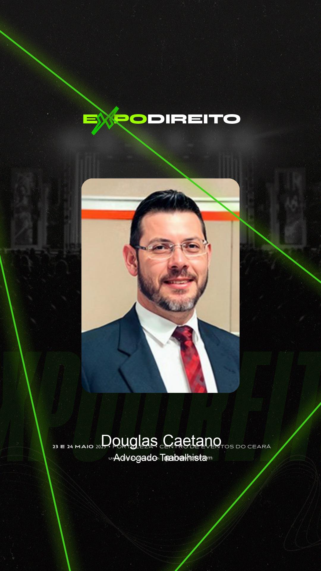 Palestrante - Douglas Caetano