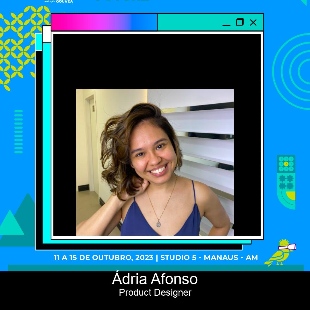 Palestrante - Ádria Afonso