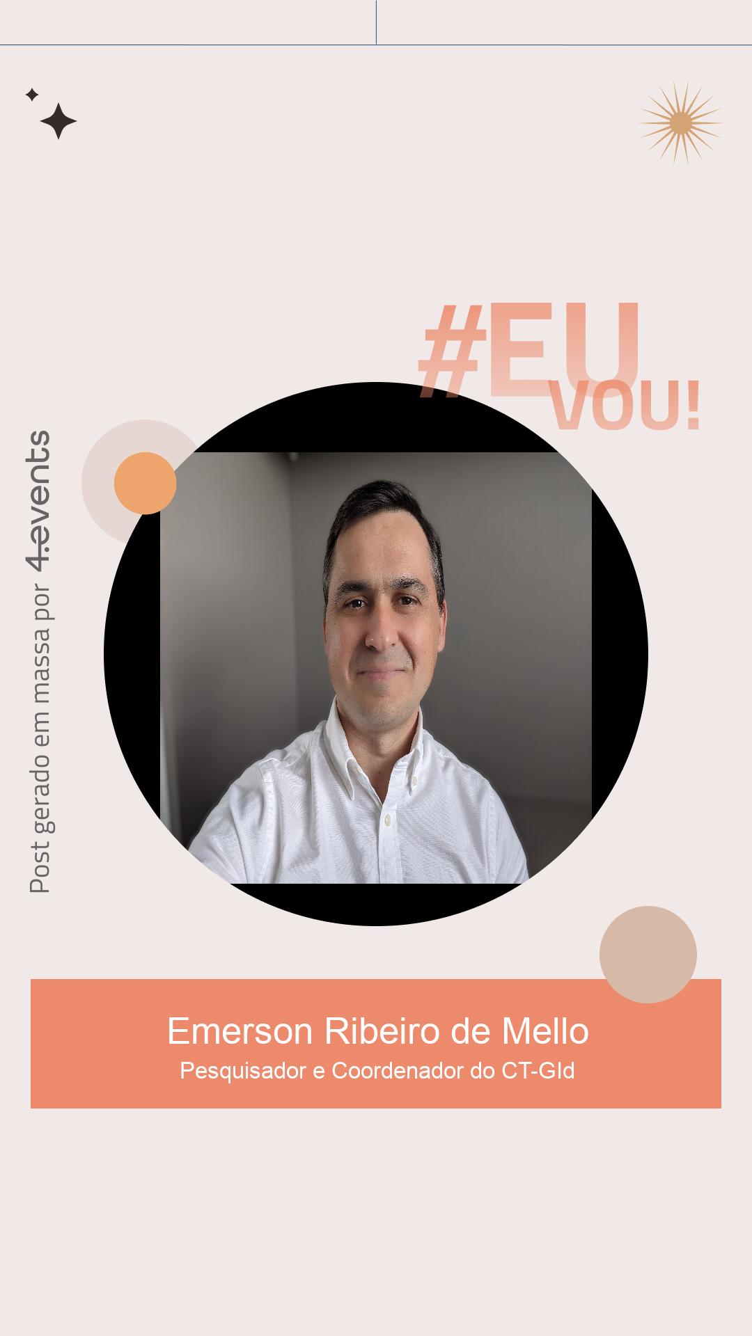 Palestrante - Emerson Ribeiro de Mello