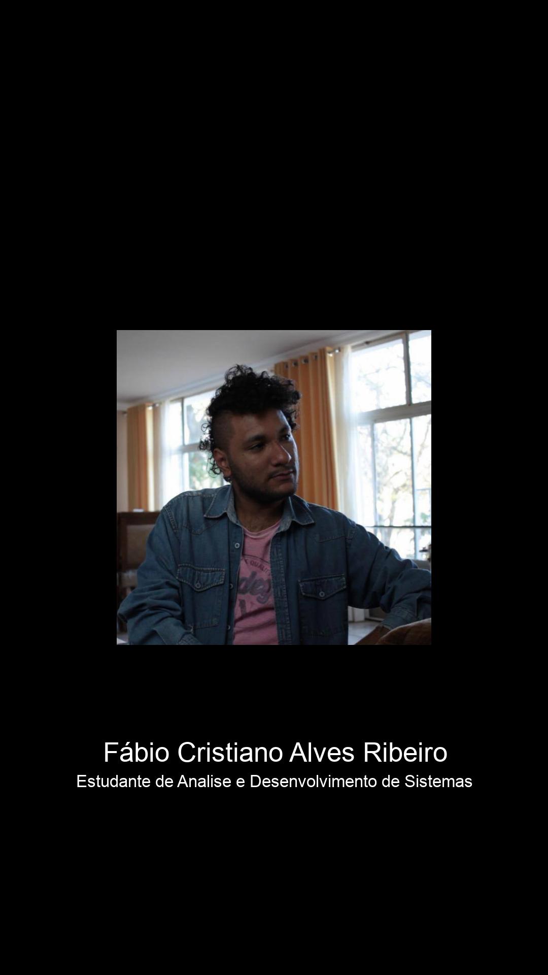 Palestrante - Fábio Cristiano Alves Ribeiro