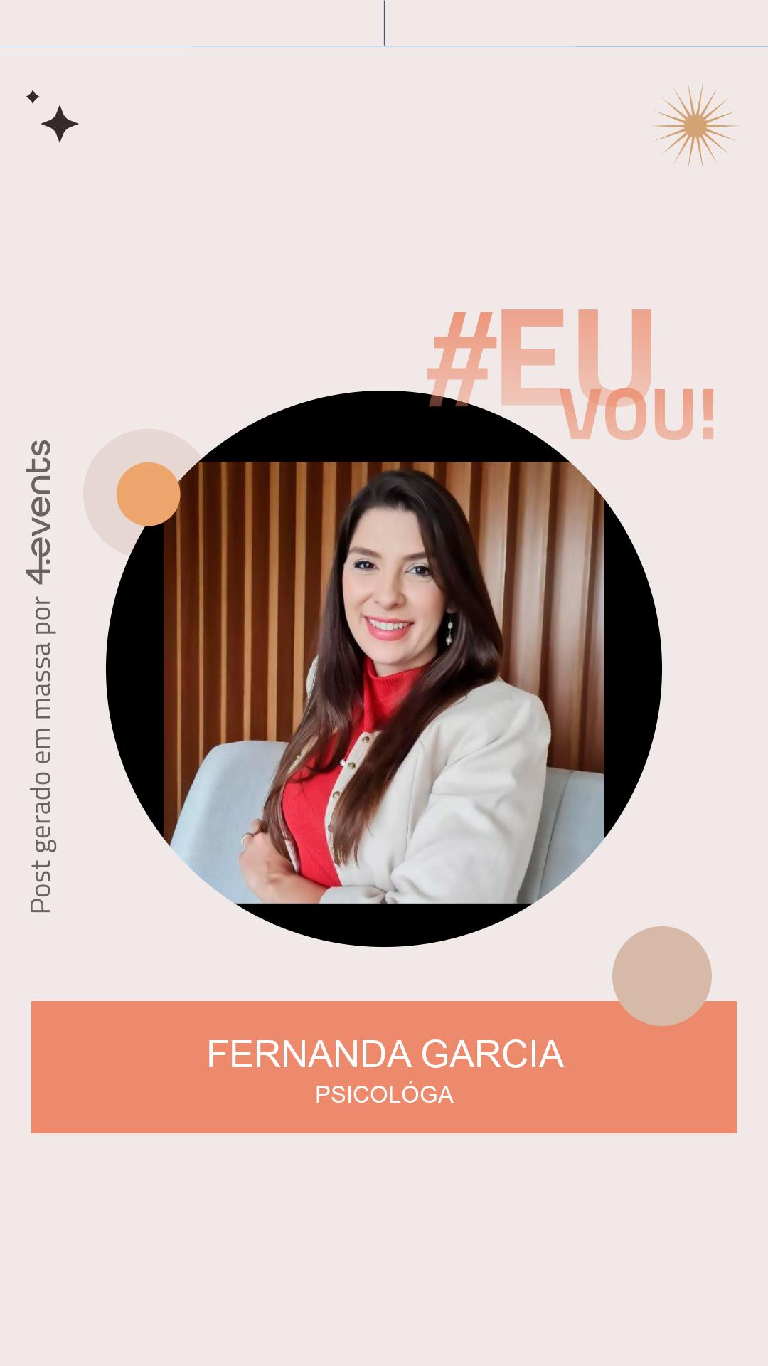 Palestrante - FERNANDA GARCIA