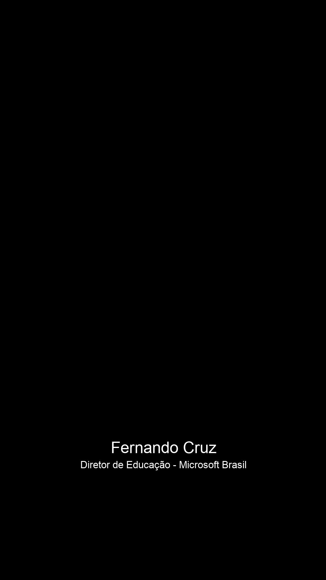 Palestrante - Fernando Cruz