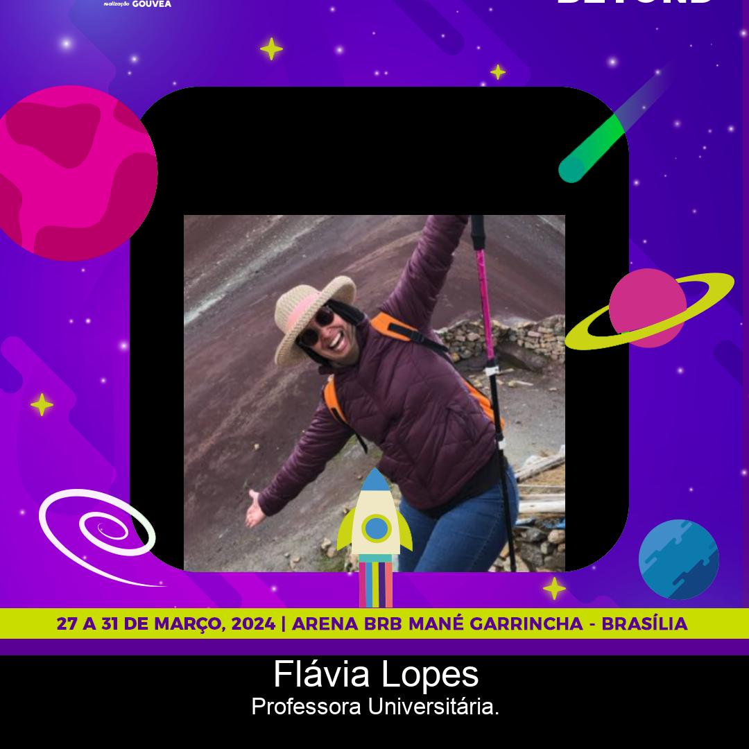 Palestrante - Flávia Lopes