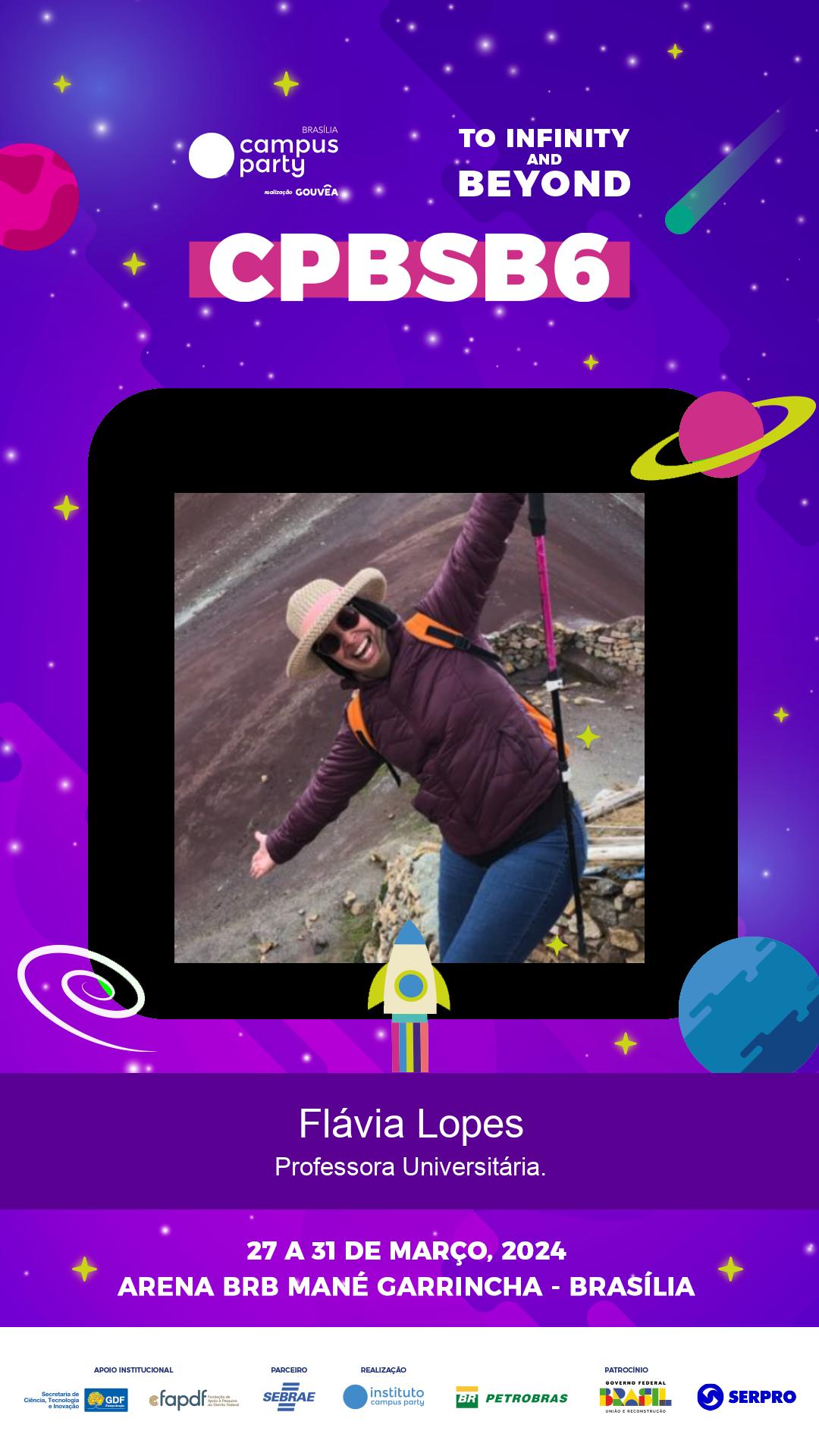 Palestrante - Flávia Lopes