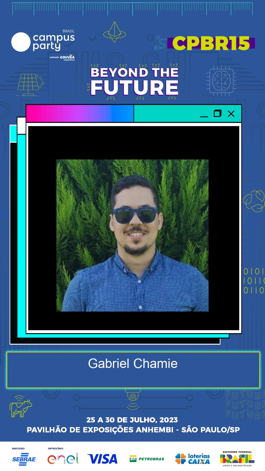 Palestrante - Gabriel Chamie