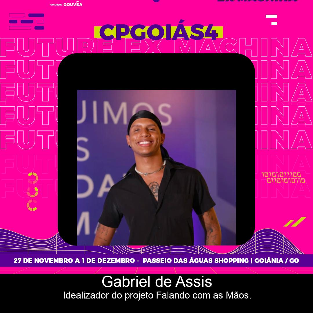 Palestrante - Gabriel de Assis