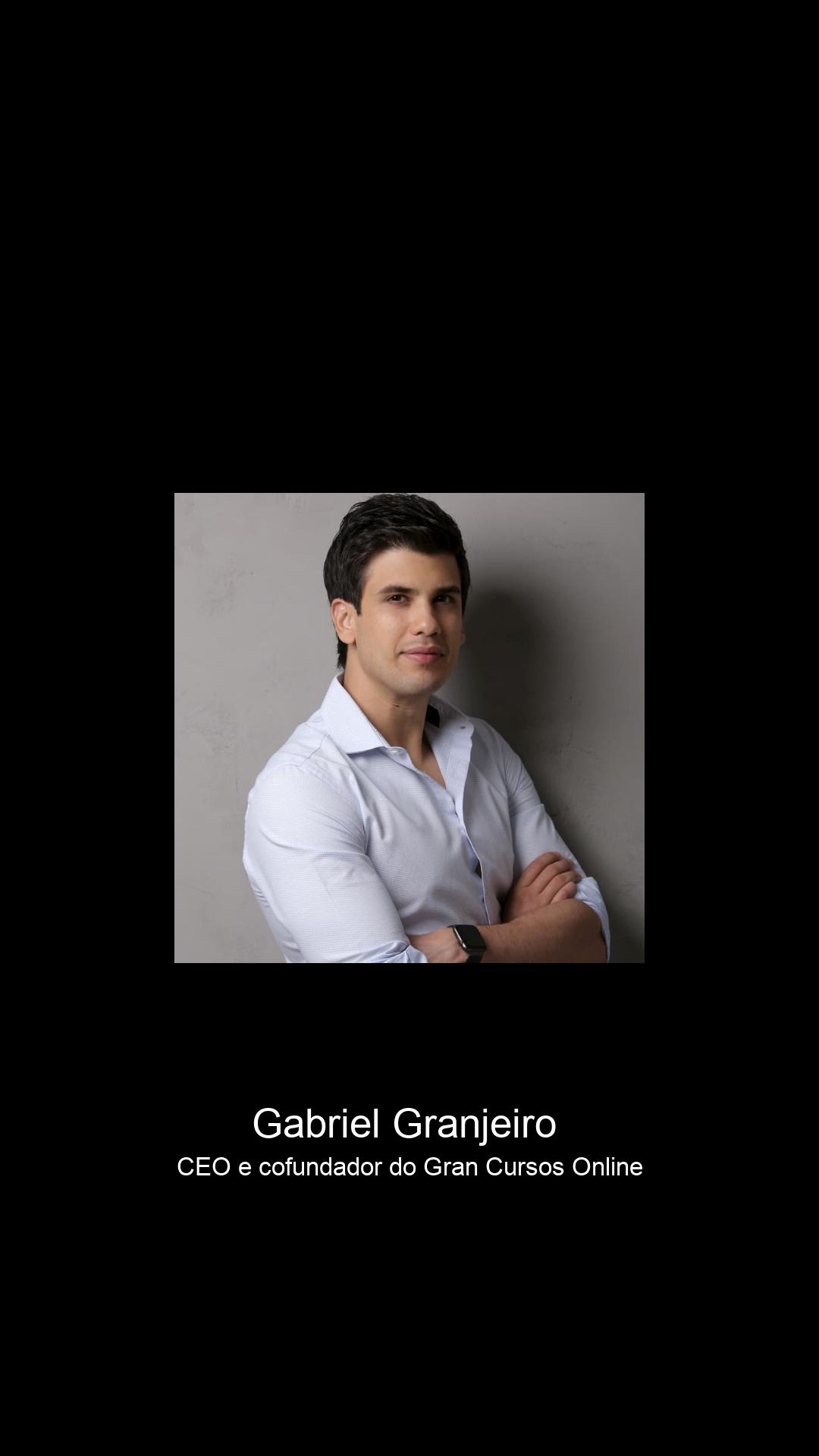 Palestrante - Gabriel Granjeiro