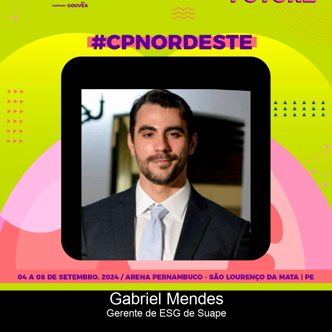 Palestrante - Gabriel Mendes