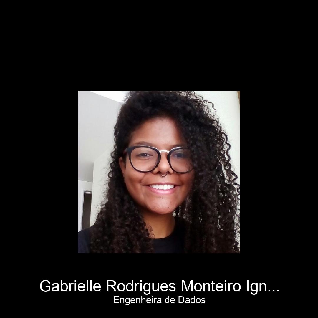 Palestrante - Gabrielle Rodrigues Monteiro Ignácio Azevedo