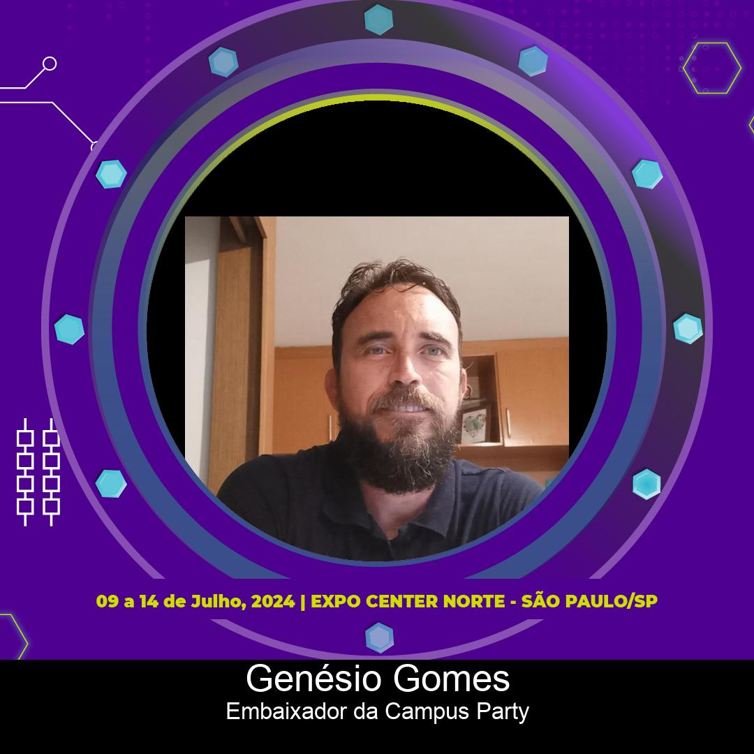Palestrante - Genésio Gomes