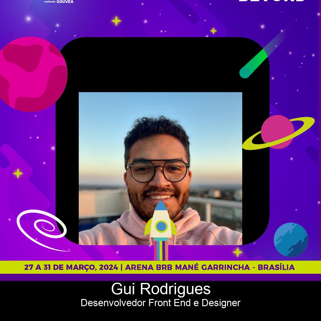 Palestrante - Gui Rodrigues