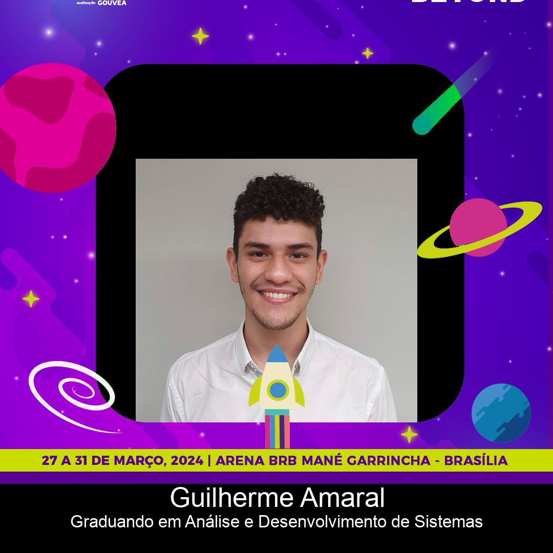 Palestrante - Guilherme Amaral