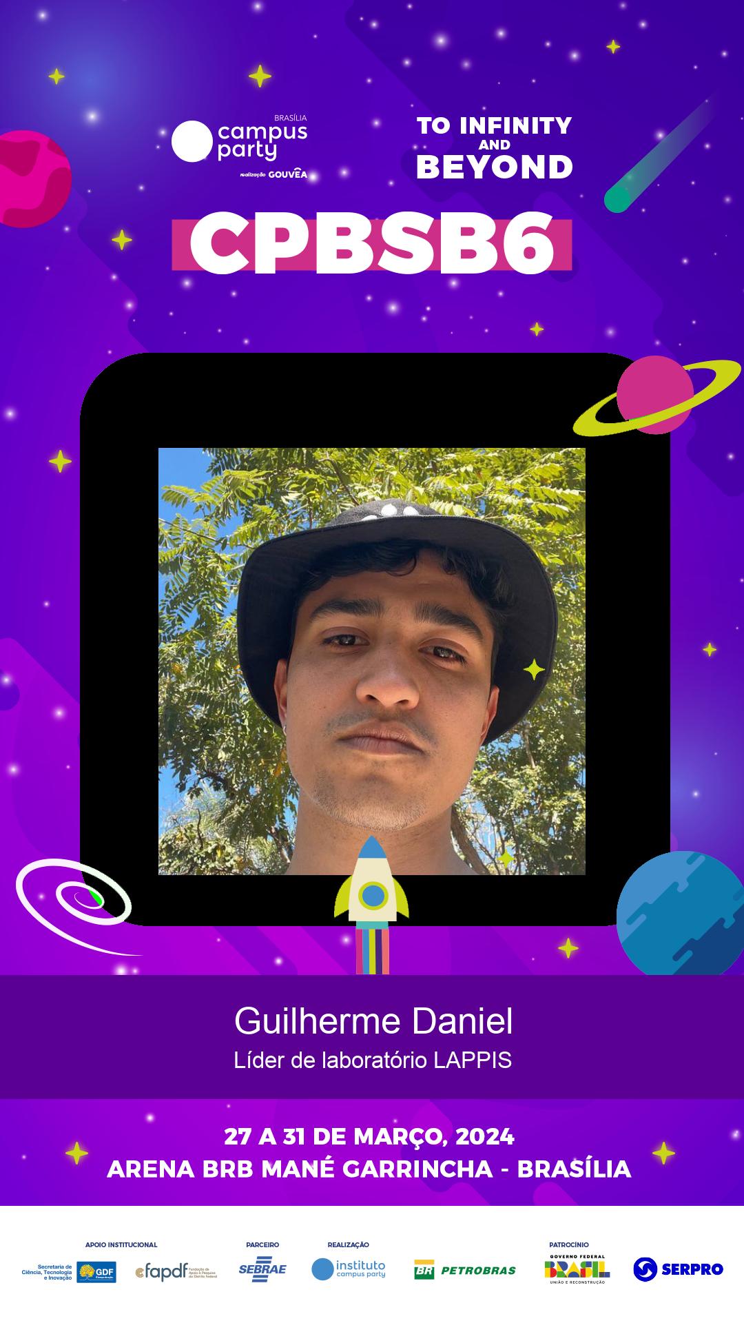 Palestrante - Guilherme Daniel