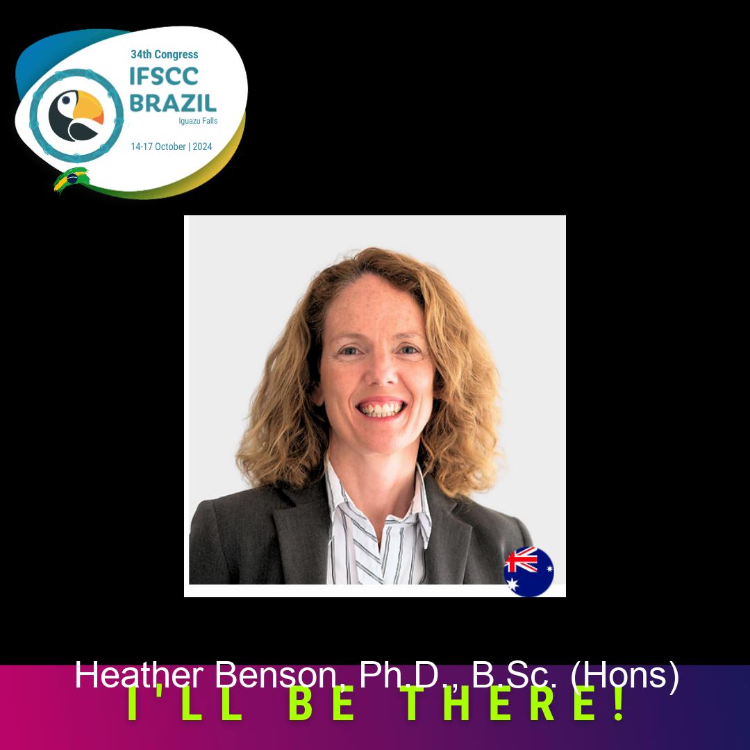 Palestrante - Heather Benson, Ph.D., B.Sc. (Hons)