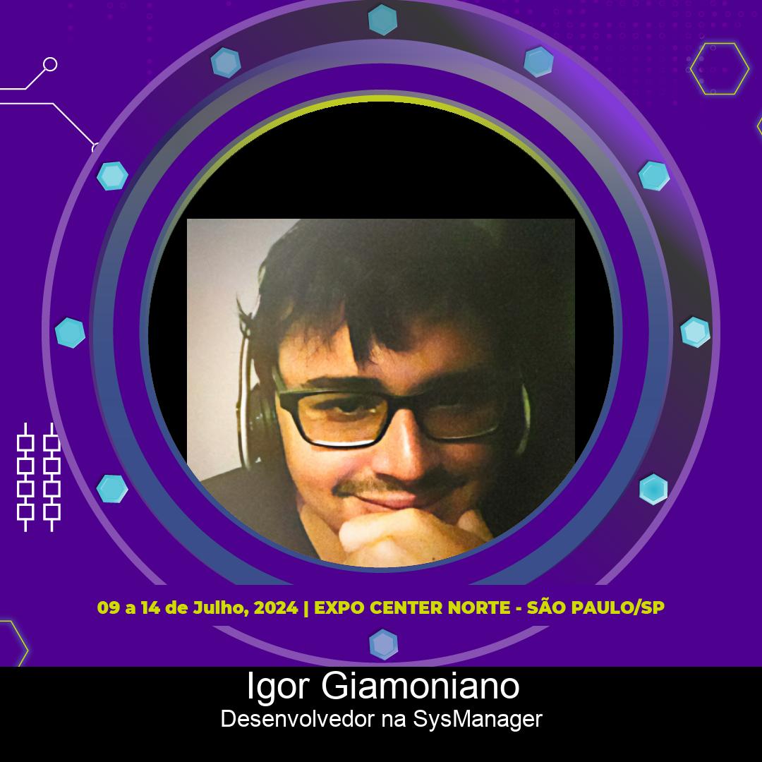 Palestrante - Igor Giamoniano