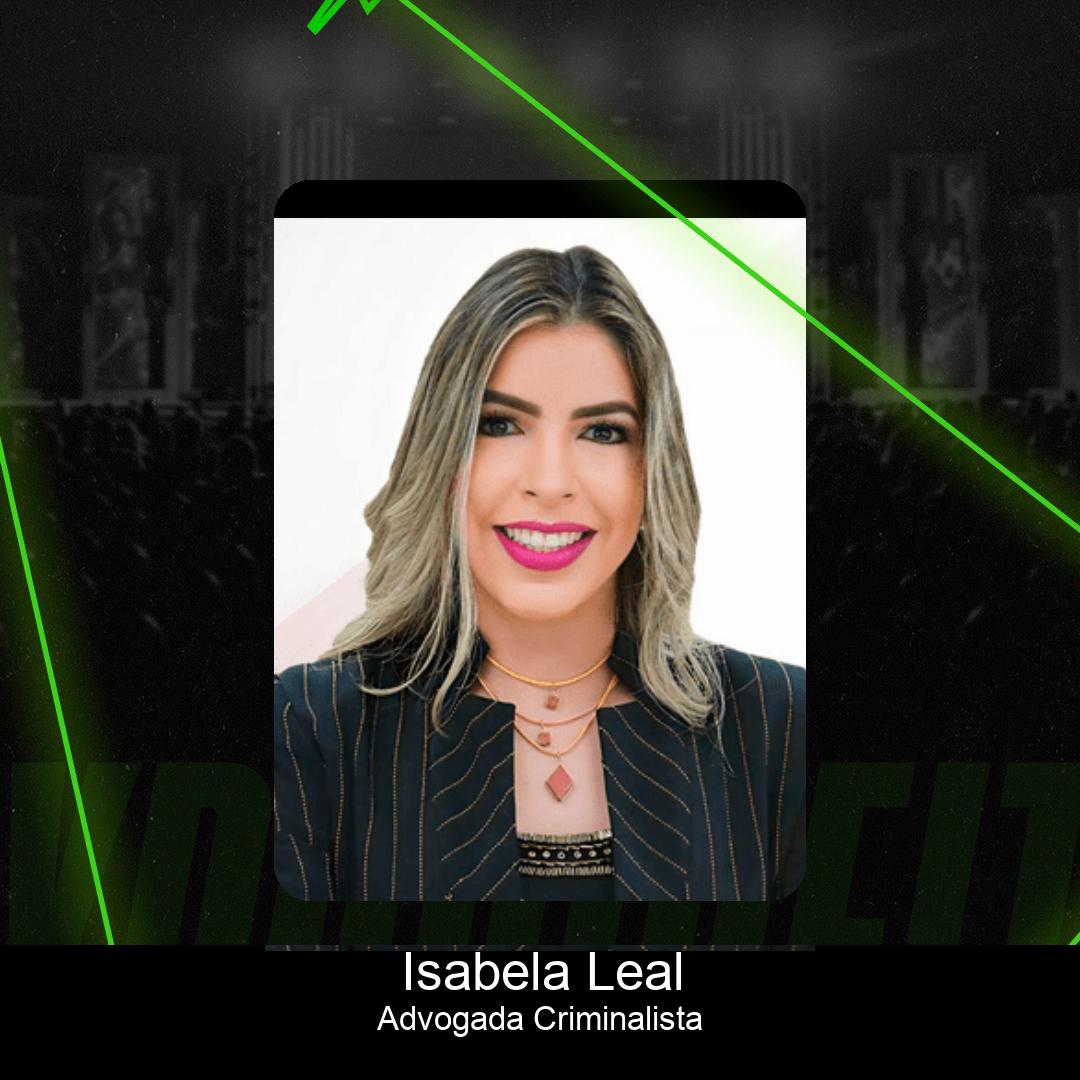 Palestrante - Isabela Leal