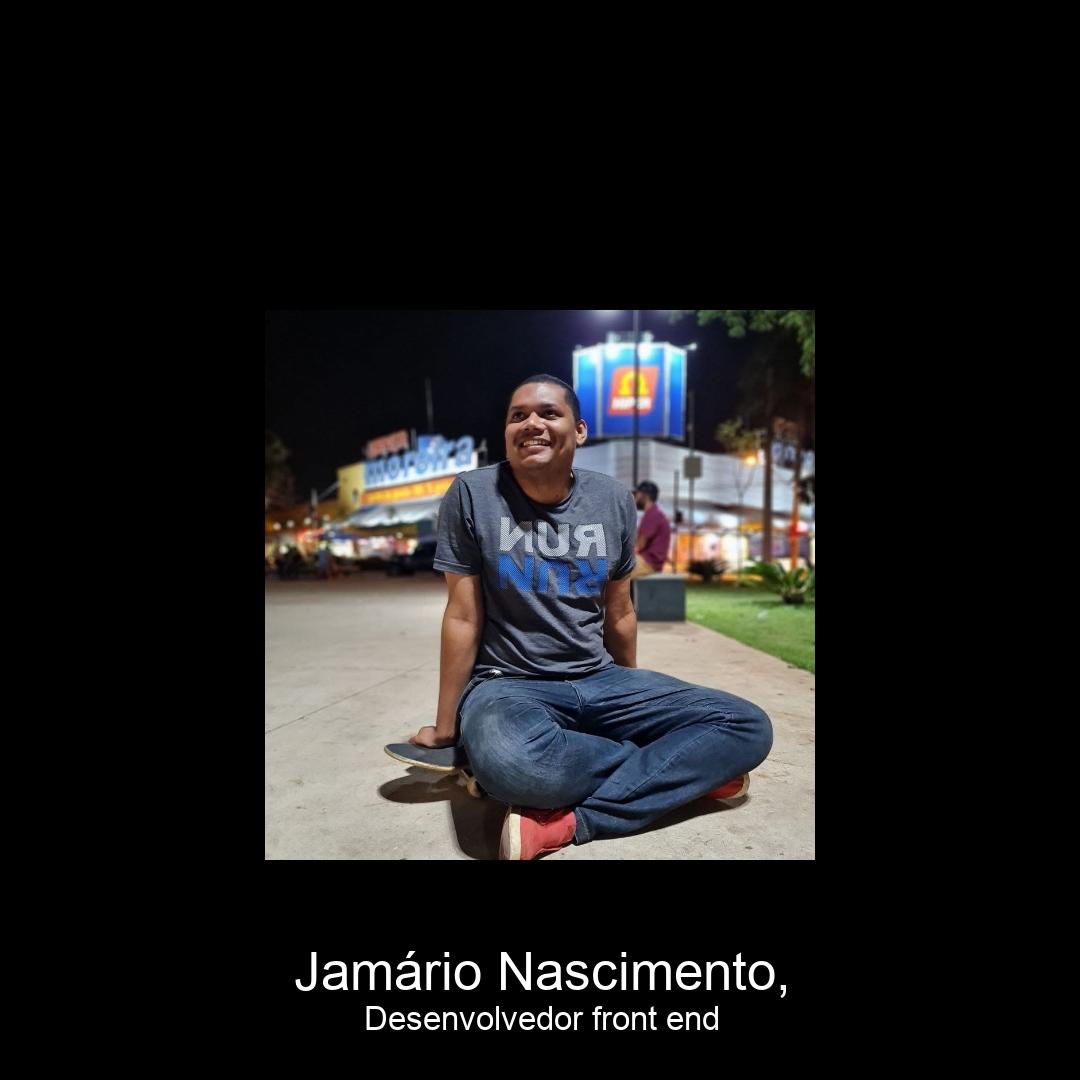 Palestrante - Jamário Nascimento,
