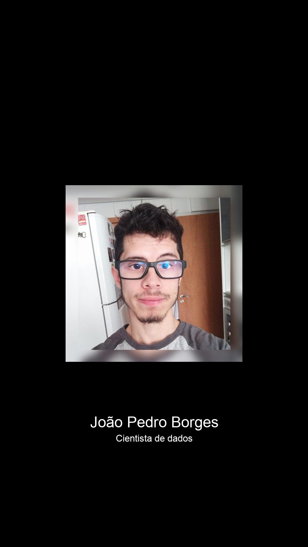 Palestrante - João Pedro Borges