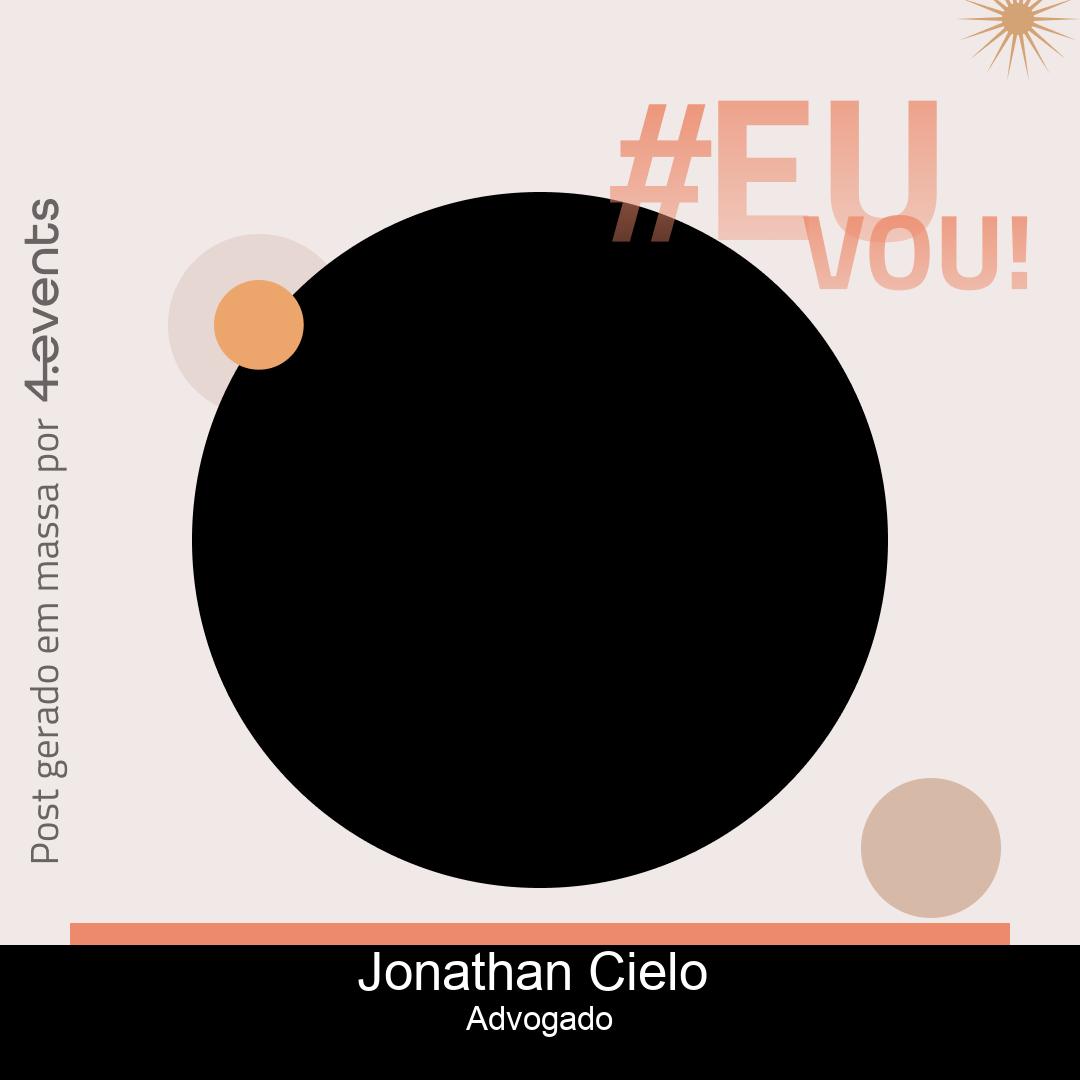 Palestrante - Jonathan Cielo
