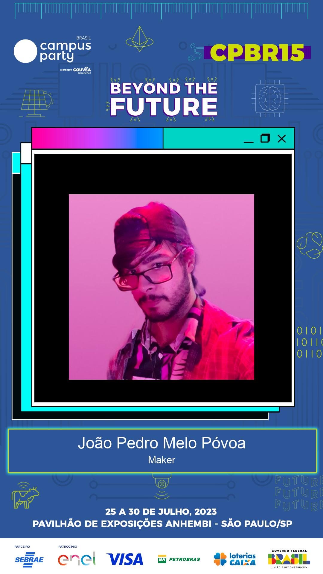Palestrante - João Pedro Melo Póvoa