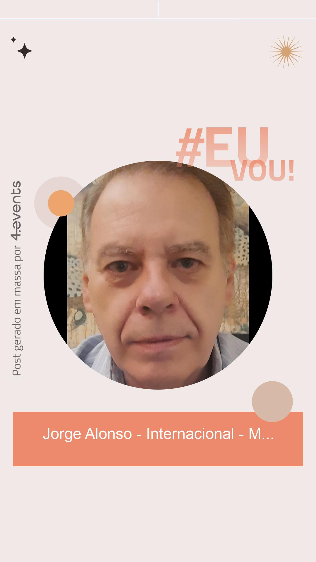 Palestrante - Jorge Alonso - Internacional - Médico e Pres. da Soc. Latino-Americana de Fitomedicina