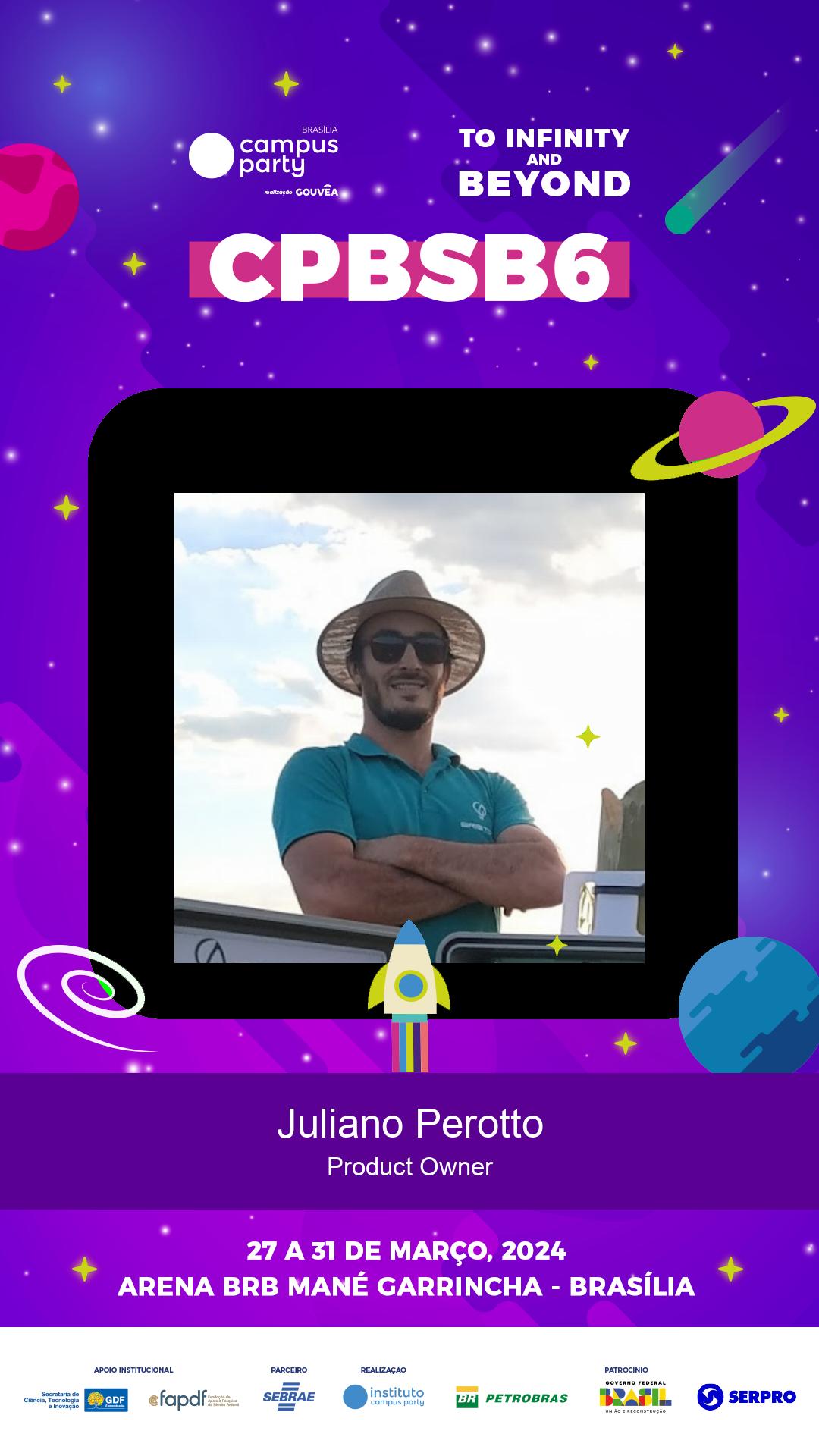 Palestrante - Juliano Perotto