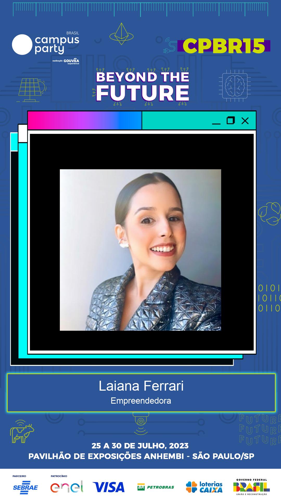 Palestrante - Laiana Ferrari