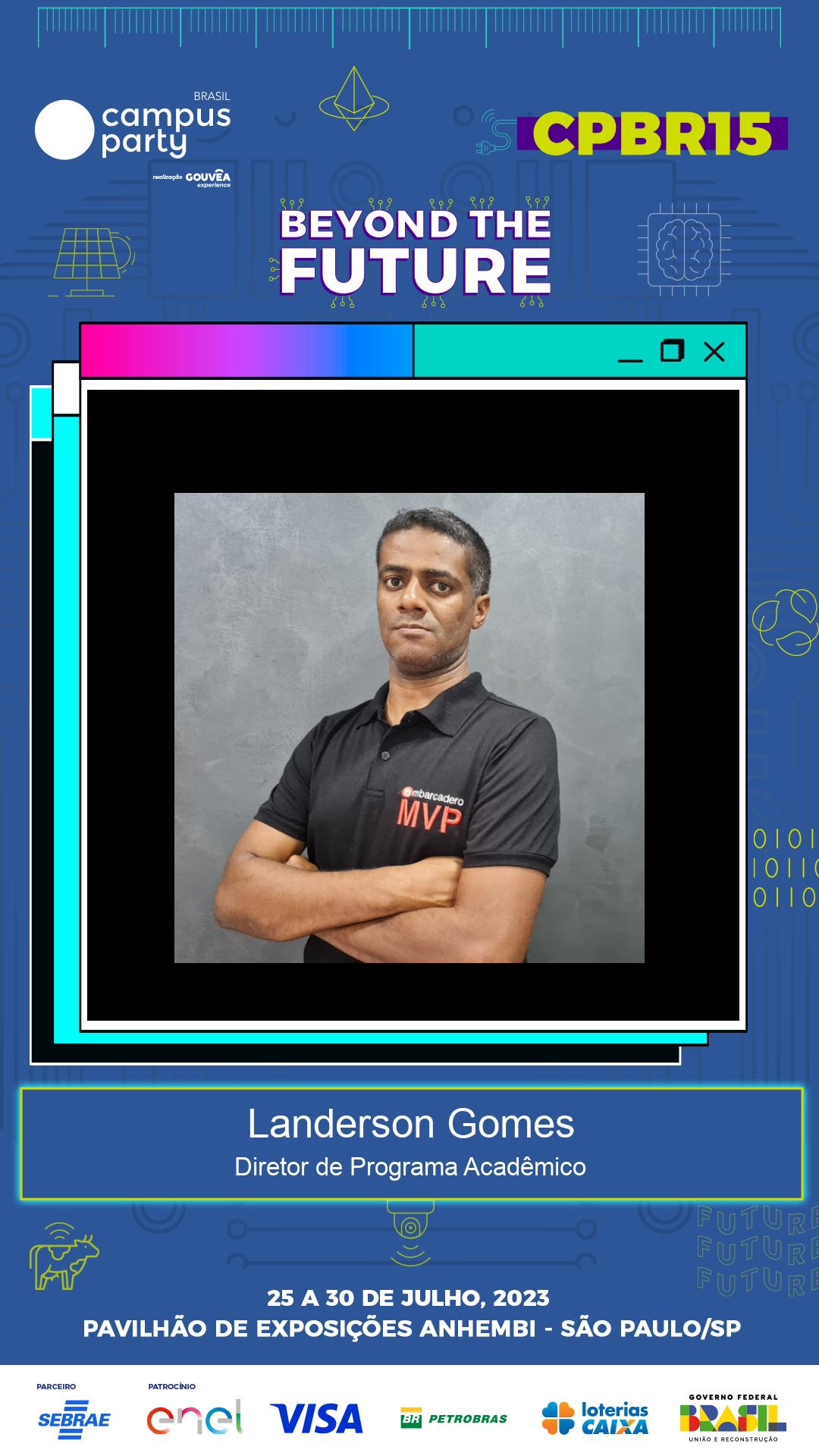 Palestrante - Landerson Gomes