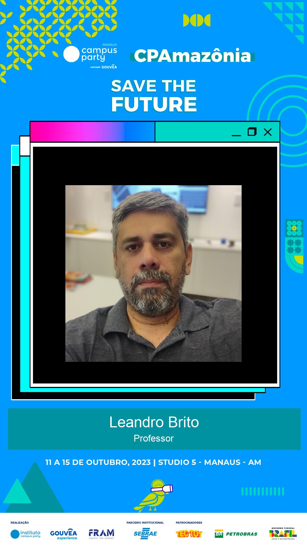 Palestrante - Leandro Brito