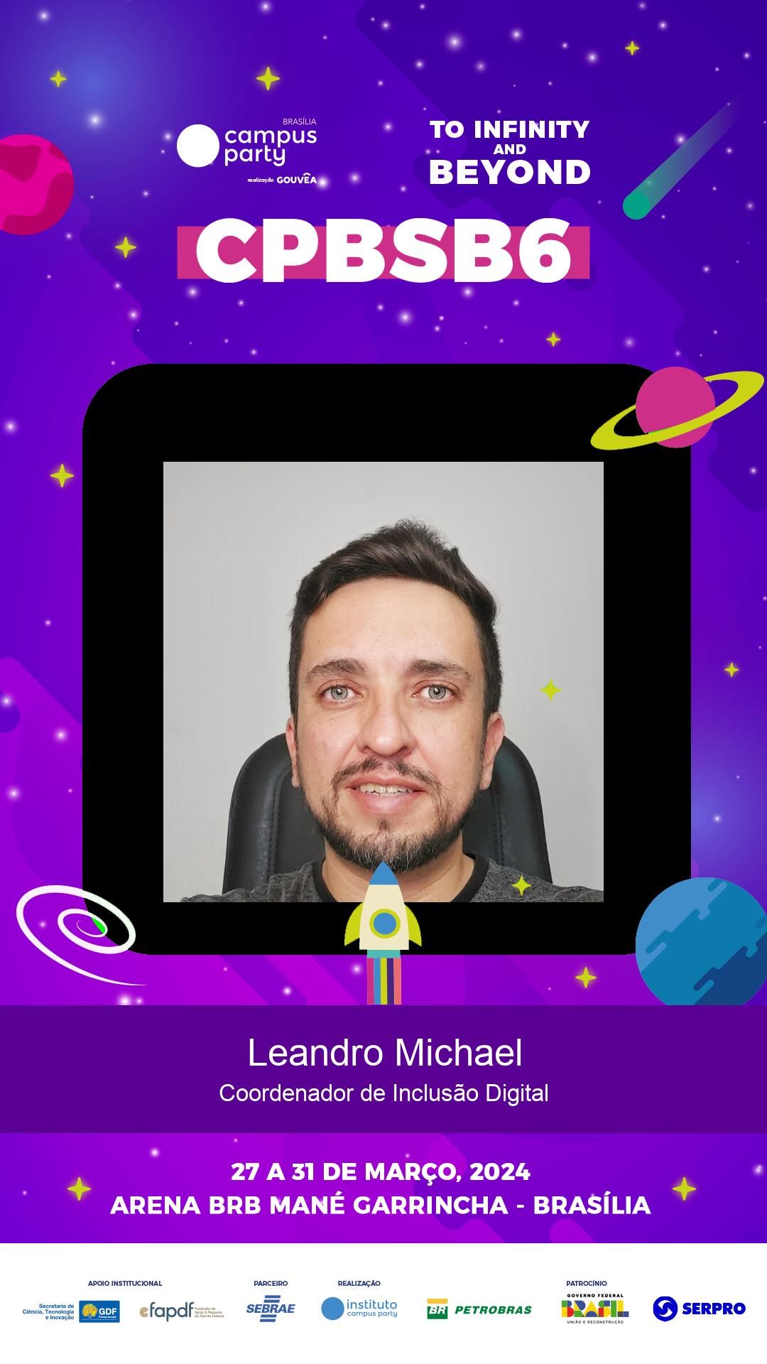 Palestrante - Leandro Michael