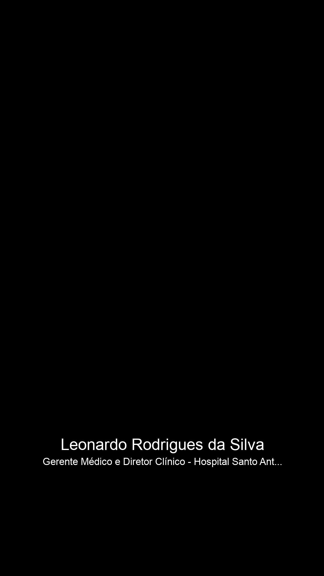 Palestrante - Leonardo Rodrigues da Silva