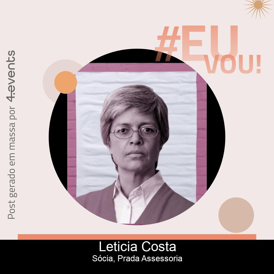 Palestrante - Leticia Costa