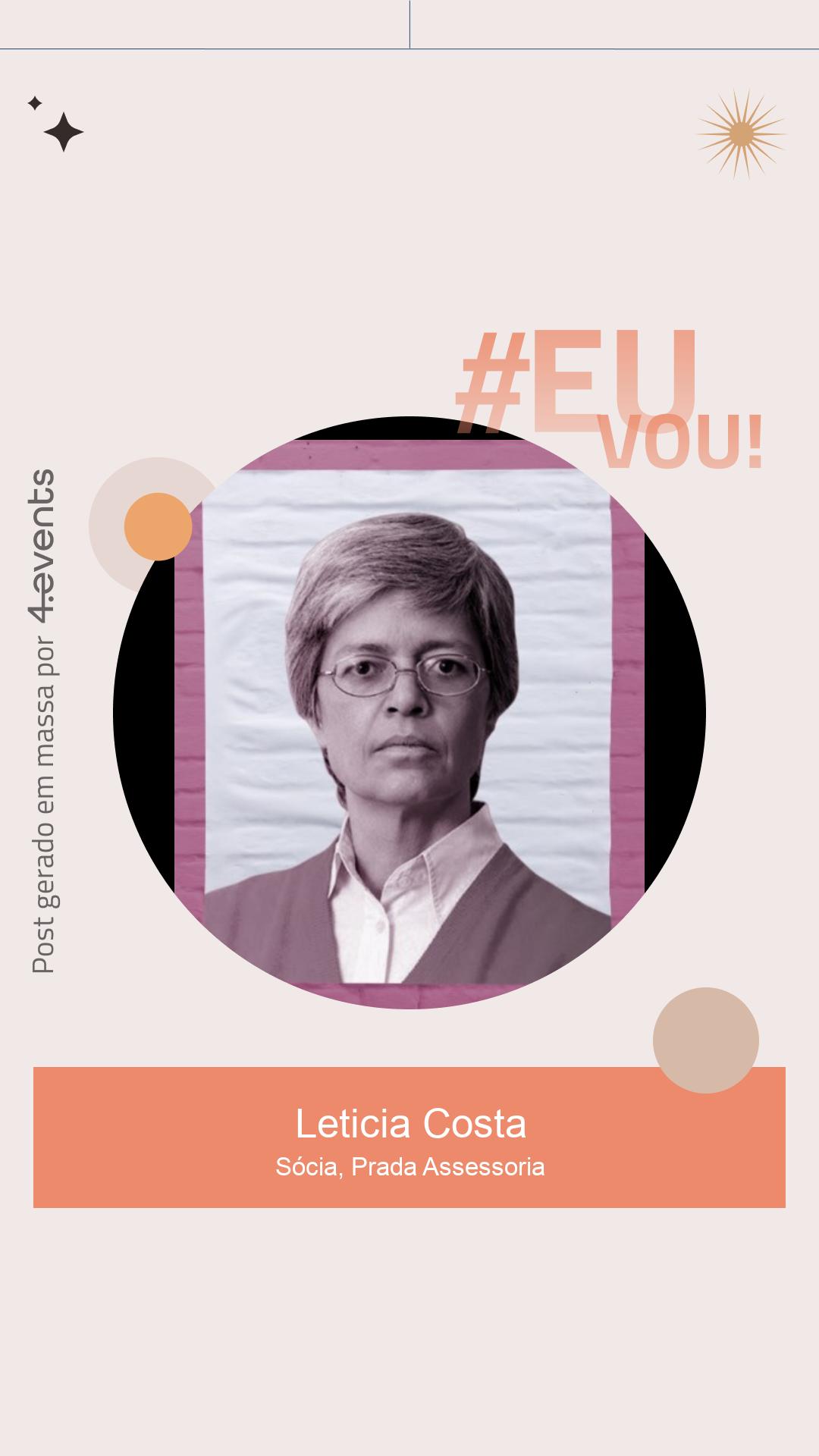 Palestrante - Leticia Costa