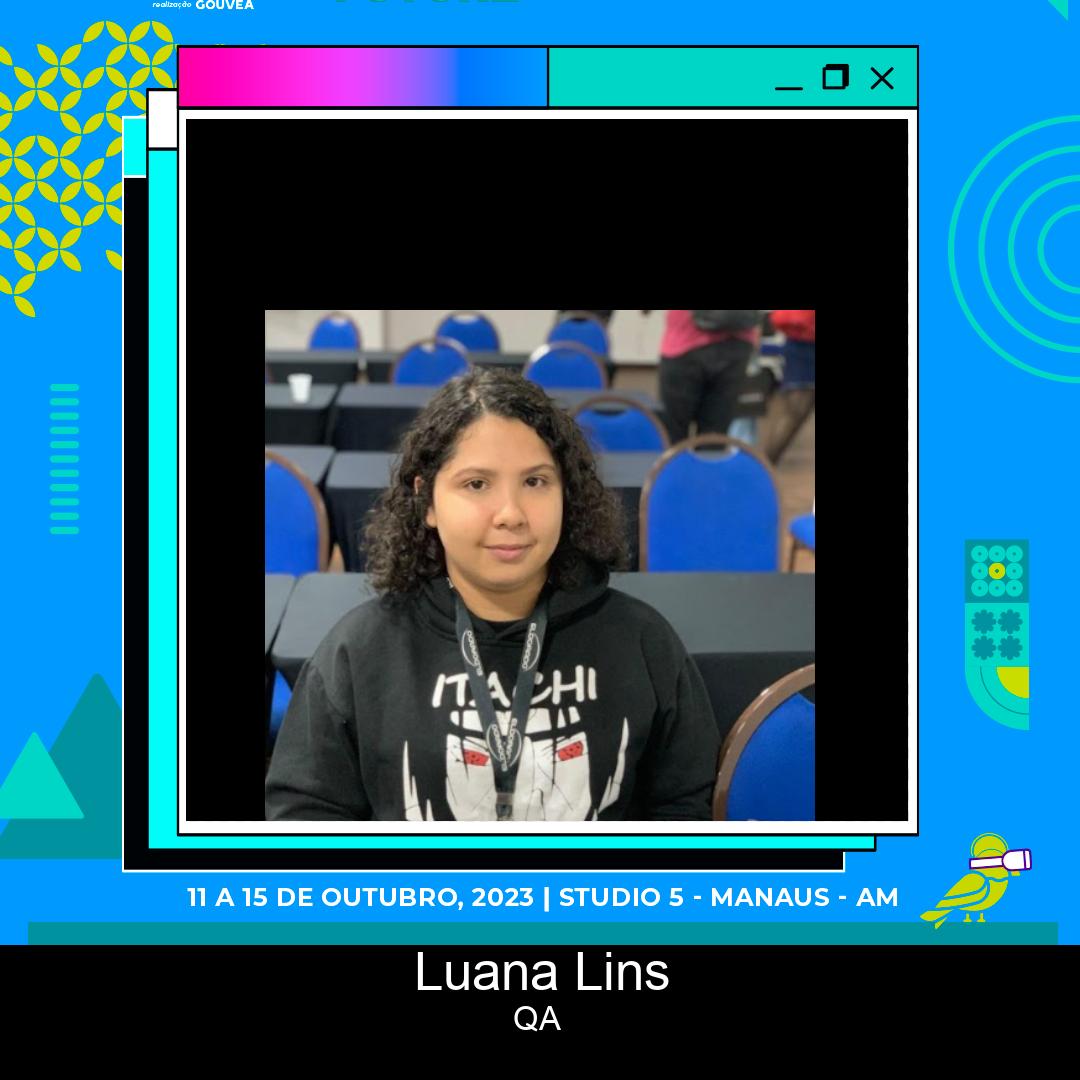 Palestrante - Luana Lins