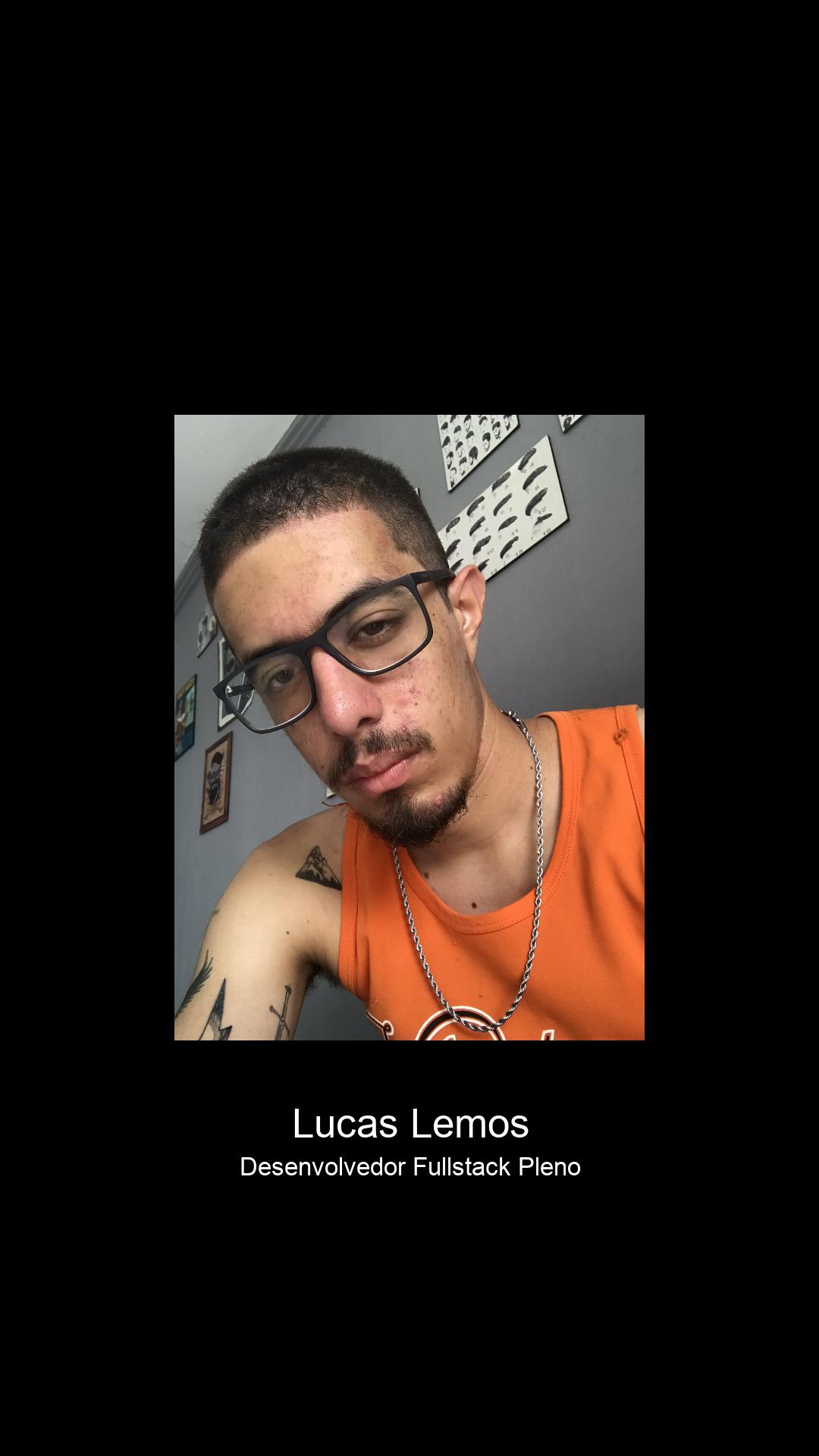 Palestrante - Lucas Lemos
