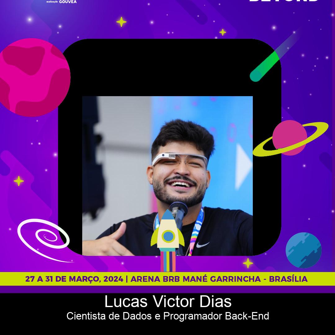 Palestrante - Lucas Victor Dias