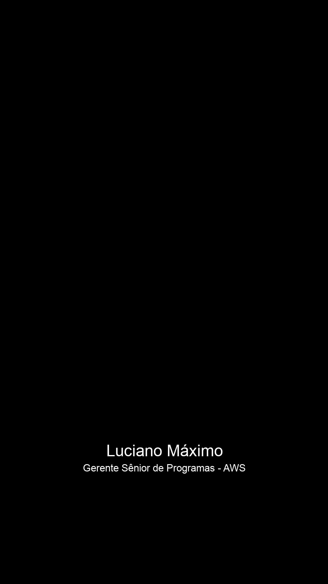 Palestrante - Luciano Máximo