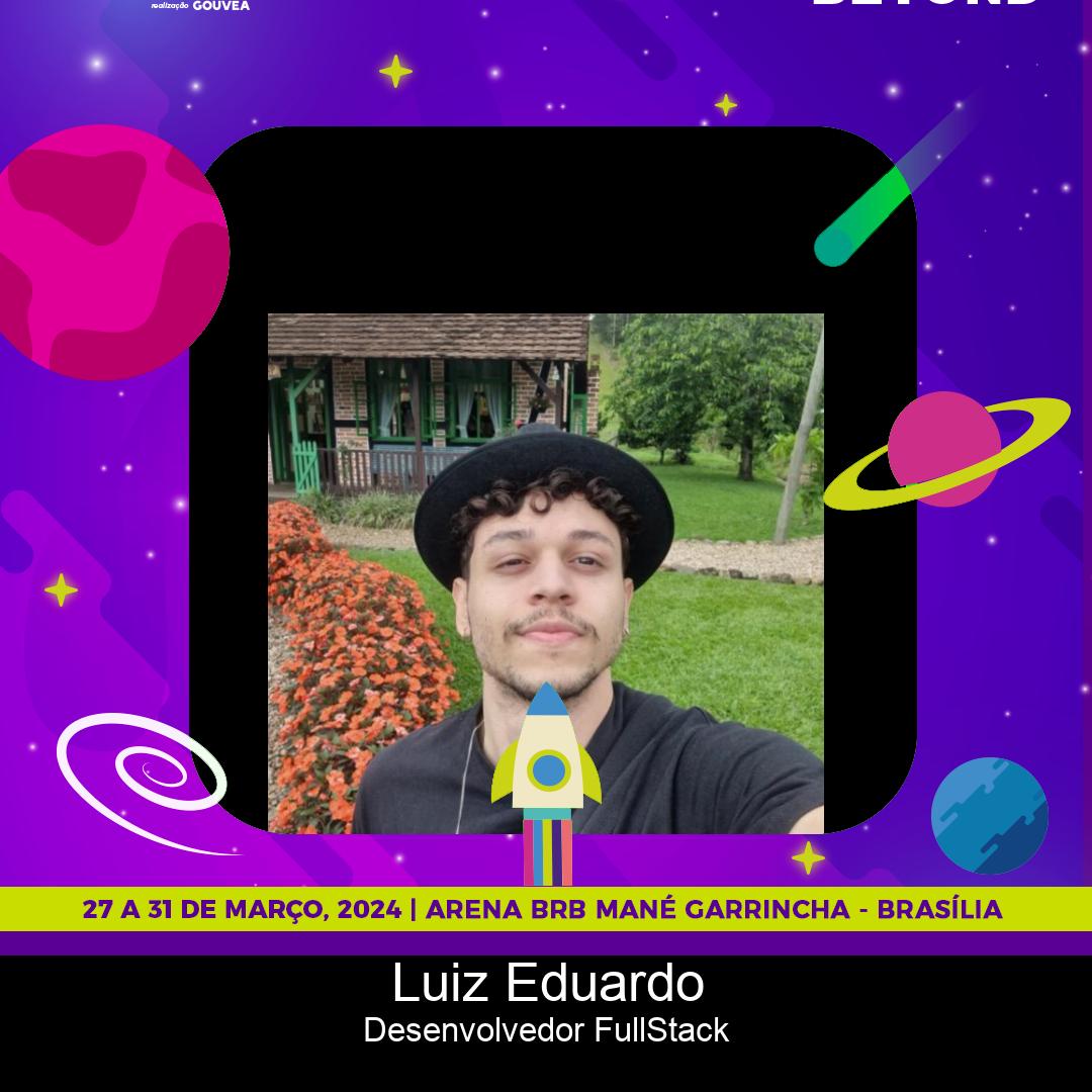 Palestrante - Luiz Eduardo