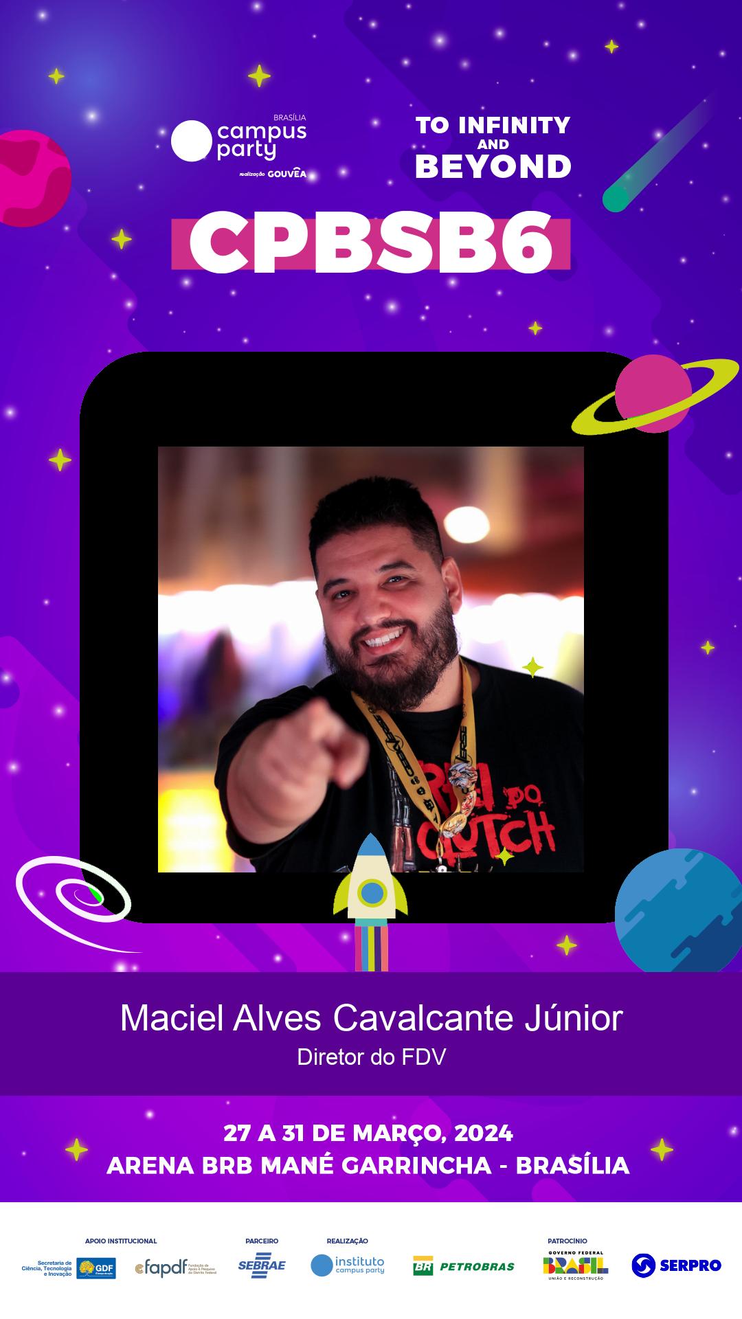 Palestrante - Maciel Alves Cavalcante Júnior