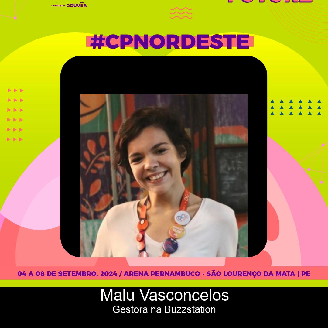 Palestrante - Malu Vasconcelos