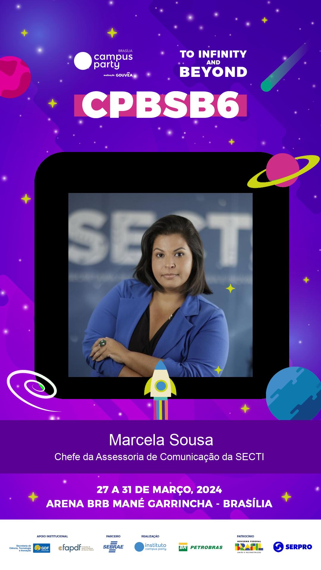 Palestrante - Marcela Sousa