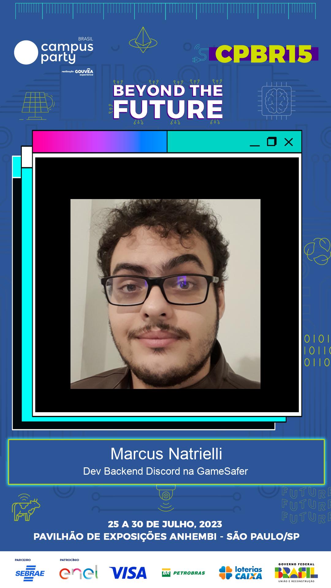 Palestrante - Marcus Natrielli