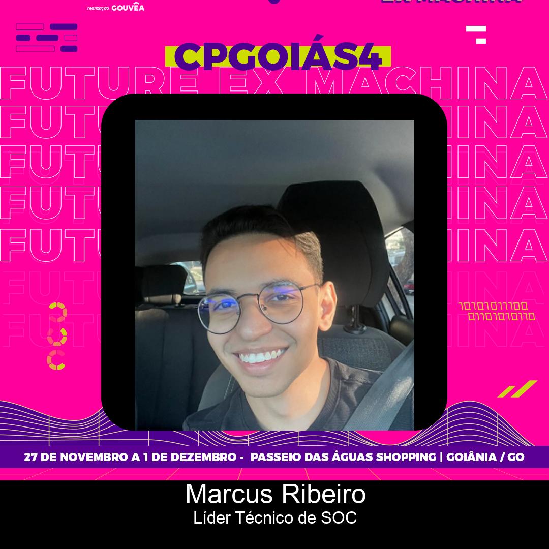 Palestrante - Marcus Ribeiro